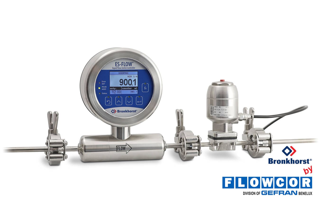 Bronkhorst lanceert nieuwe generatie es-FLOW™ Vloeistofmeter ...