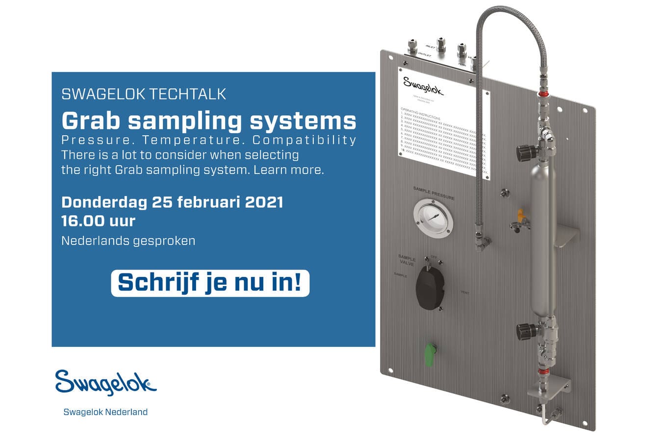 TechTalk grab sampling systems: reliable and safe - Maintenance benelux